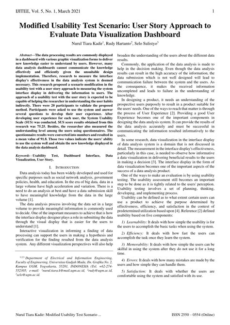 Pdf Modified Usability Test Scenario User Story Approach To Evaluate