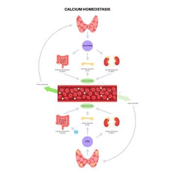 Calcium Homeostasis Stock Illustrations 61 Calcium Homeostasis Stock