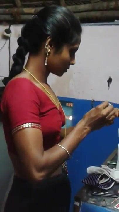 Tamil Aunty Saree Change
