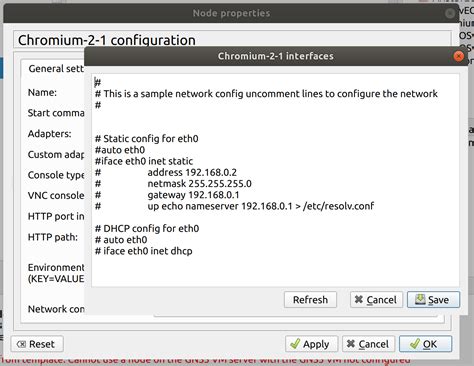 Missing Settings For Docker Nodes Issue GNS Gns Web Ui GitHub