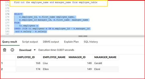 Sql Dataanalytics Selfjoin Sqlqueries Careerindata Techtips