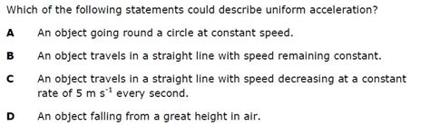 Kinematics Test Level Trivia Quiz Attempts Trivia Questions
