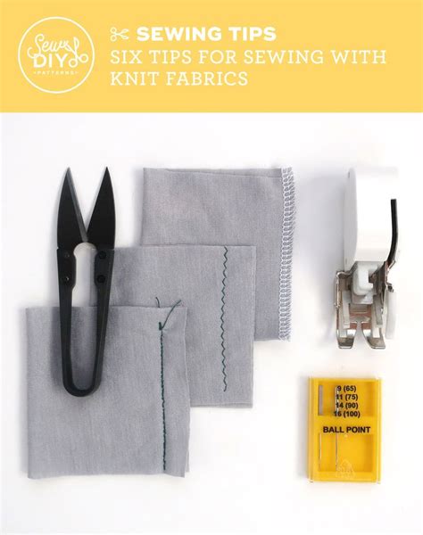 Six Tips For Sewing With Knit Fabrics Video Sew DIY Diy Sewing Fabric Bracelets Diy Sewing