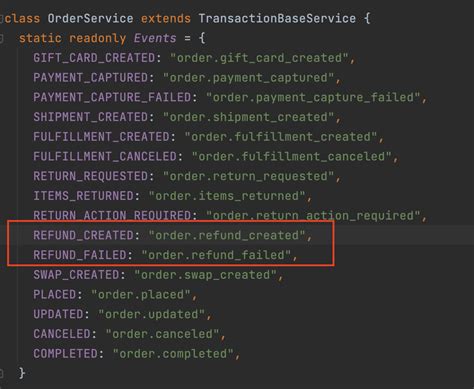 Refund Created Event Not Implemented · Issue 2627 · Medusajs Medusa · Github