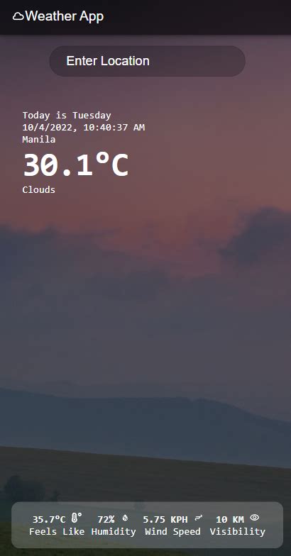 GitHub Marco Bot 18 Weather Forecasting App