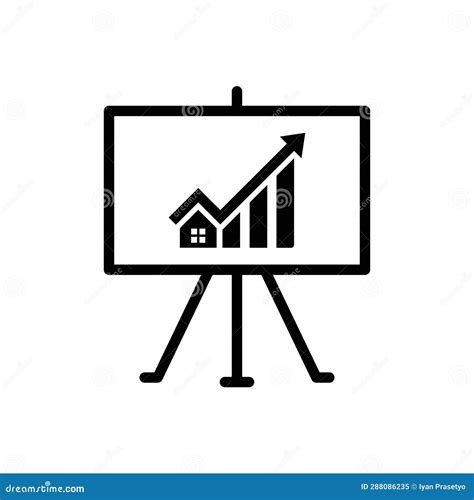 Chart Business Icon Vector Stock Vector Illustration Of