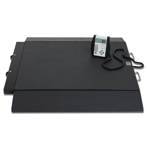Detecto 6400 Ac Wheelchair Scale With Model 750 Indicator