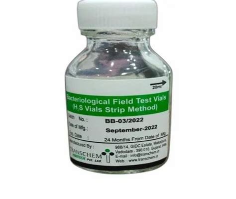 Transchem H2s Strip Bacteriological Field Testing Kit At Best Price In Vadodara