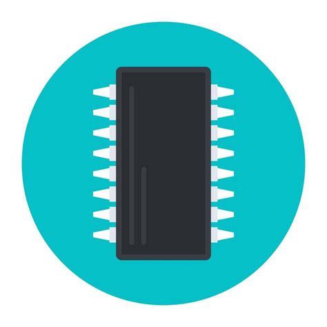 Trendy Vector Style Of A Computer RAM Random Access Memory 6747804 Vector Art At Vecteezy