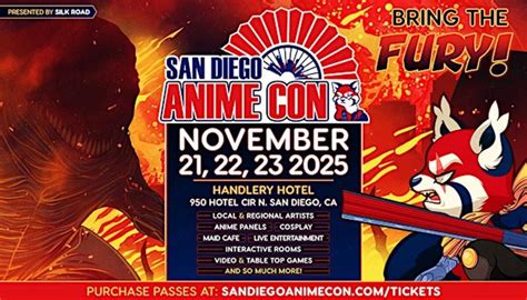 San Diego Anime Convention Handlery Hotel Ca Nov 21 23 2025