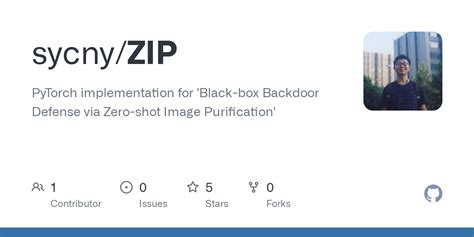 Github Sycnyzip Pytorch Implementation For Black Box Backdoor Defense Via Zero Shot Image