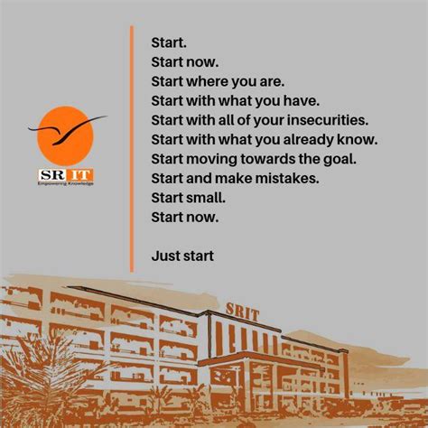 Srinivasa Ramanujan Institute Of Technology On Linkedin Srit Sritquotes