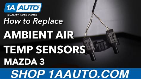 How To Remove Ambient Temp Sensor 2003 09 Mazda 3 1a Auto