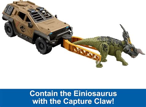 Jurassic World Epic Evolution Mission Mayhem Truck Set Mattel Toywiz