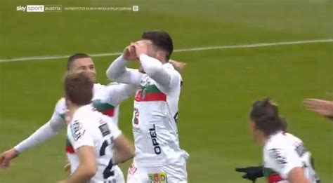 ლოჩოშვილის სადებიუტო გოლი ავსტრიაში ვიდეო Belive Ge