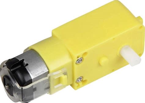 Joy It Com Motor01 Transmissiemotor Geel Zwart Geschikt Voor Arduino