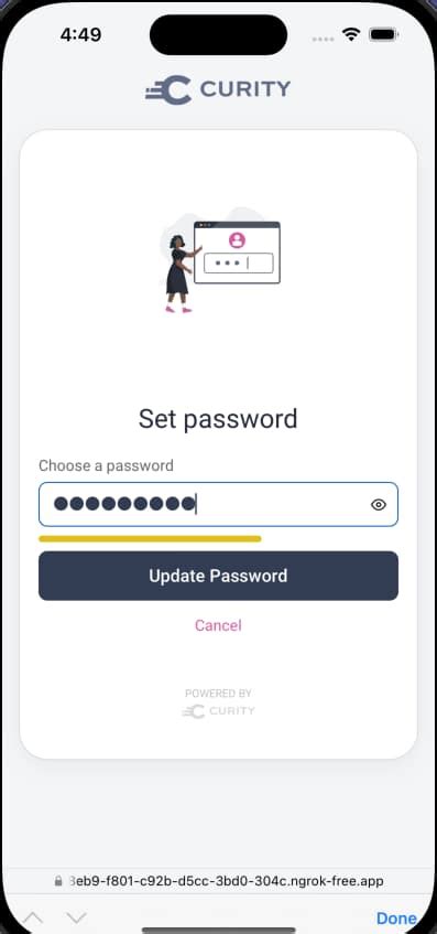 Haapi Mobile Username Password Flows Curity Identity Server