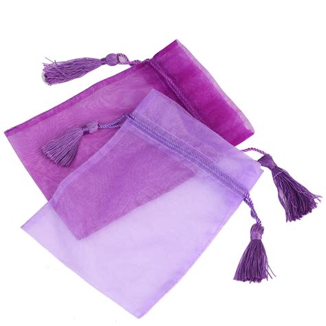 Wholesale Bulk Organza Bags For Jewelry T Packaging With Tasselorganza Bagwholesale Cotton