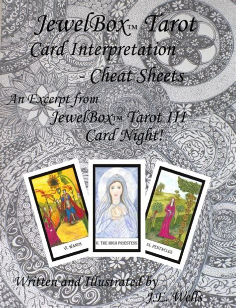 Jewelbox™ Tarot Free Printable Card Interpretations Cheat Sheets
