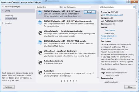 7 Steps To Appointment Calendar Template In Aspnet Mvc5 Scheduler Docs