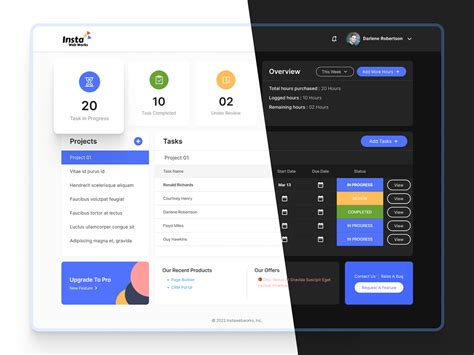 Client Portal Dashboard Ui Design On Behance