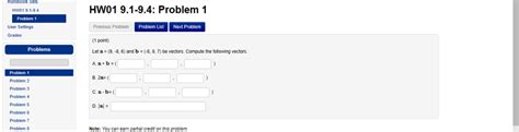 Solved Homework Sets Hw01 91 94 Problem 1 Hw01 91 94