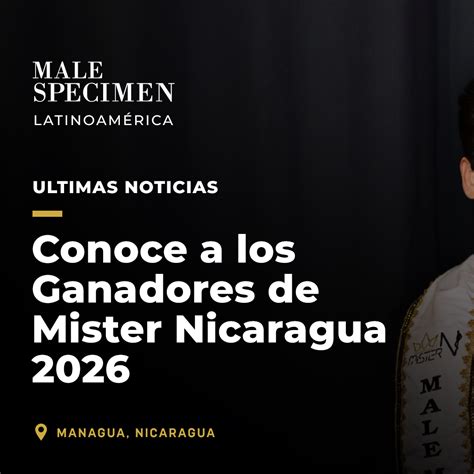 Ultimasnoticias 𝗖𝗼𝗻𝗼𝗰𝗲 𝗮 Male Specimen Latinoamérica Facebook
