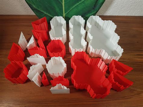 Customisable Modular Drawer Organiser Vase Mode By Extrutim