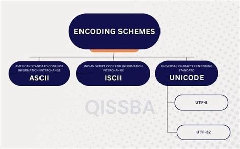 Encoding Schemes Ascii Iscii Unicode Cbse Class 11 Computer