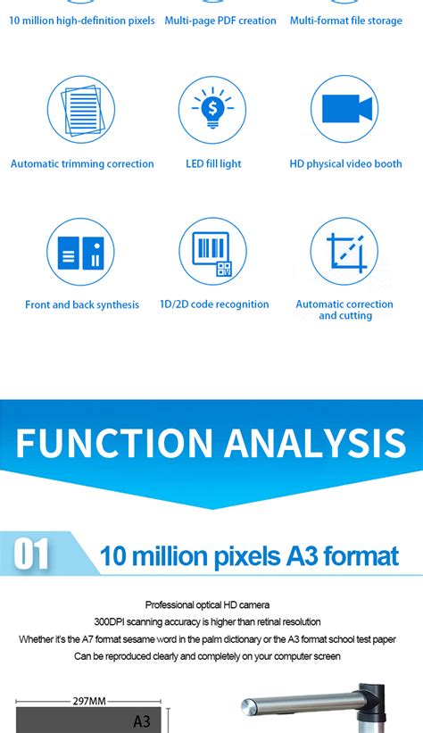 Buy Wholesale China Auto Scanner Visual Presenter Classroom Document