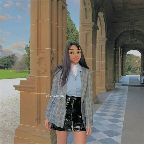 6 Editan Foto Kak Ros Upin Ipin Jadi Selebgram Hits Ini Modis Banget