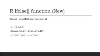 R Programming Part Pdf