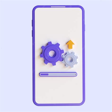 Premium Photo Update Icon With Gears Loading Or Updating Files