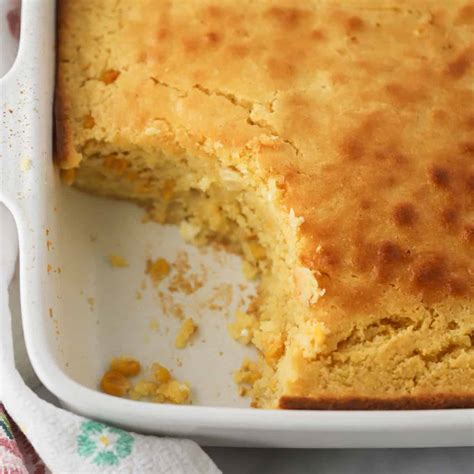 Creamed Corn Casserole Recipe The Carefree Kitchen