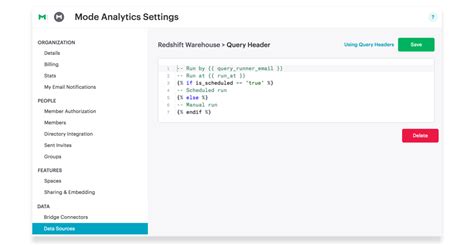 Better Admin Controls With Query Headers Mode