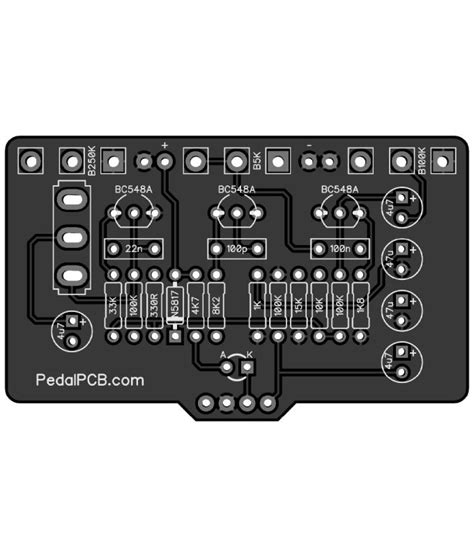 Triad Fuzz By Pedalpcb Stomp Box Schematics