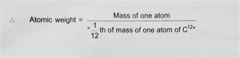 Welcome To Chem Zipper Com Atomic Weight Or Relative Average Atomic Mass