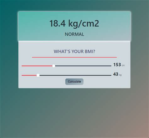 Bmi Calculator Github At Craig Alston Blog