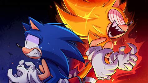 Sonic Vs Fleetway Sonic By Helenapalomino2 On Deviantart