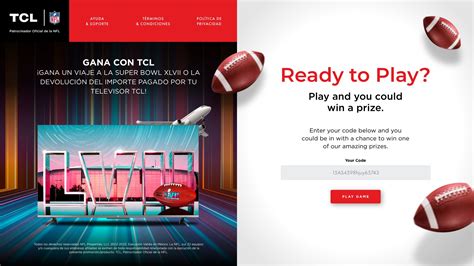 Tcl Super Bowl Trip Cashback Inspire