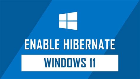 How To Enable Hibernate Feature On Windows 11 Artofit