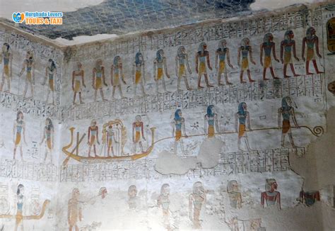 Merneptah Tomb Kv8 In The Valley Of The Kings Luxor Ancient Egypt