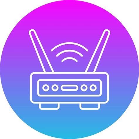 premium vector wifi router icon