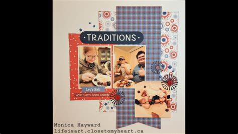 April 1st Hello Darlin 12x12 Simple Layout At April June Catalogue Launch Party Youtube