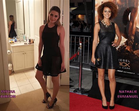 Mischa Barton Vs Nathalie Emmanuel Rcelebbattles