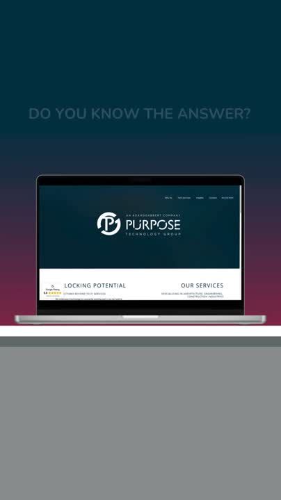 Purpose Technology Group On Linkedin Techservices Businesstips Cybersecurity