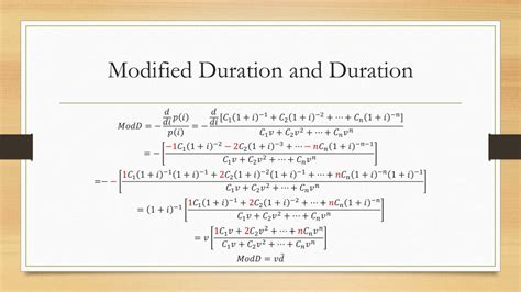 Ppt Duration Modified Duration Convexity Powerpoint Presentation