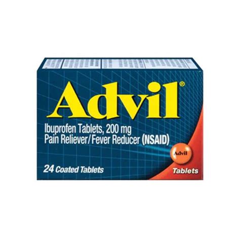 Advil 24 Caplets 1 Pack