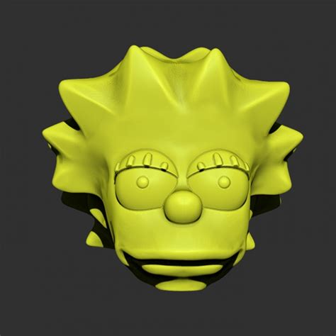 Lisa Simpson Head