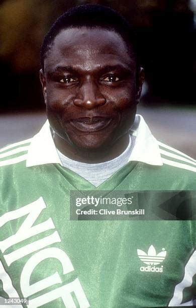 Rashidi Yekini Portrait Photos And Premium High Res Pictures Getty Images